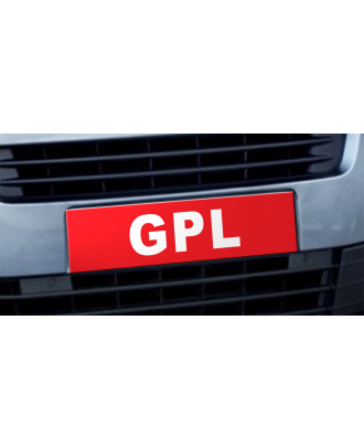 Autocollant Pare Brise Avantage bleu GPL - Autosignalétique