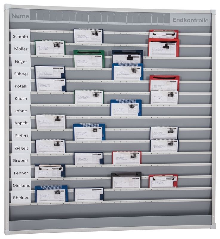 Planning atelier mural large - Planning atelier : Autosignalétique